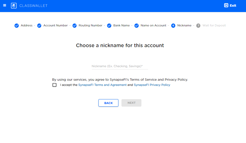 How to link your bank account