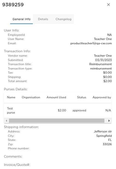 How to check the status of orders submitted (Personal Transactions Report)